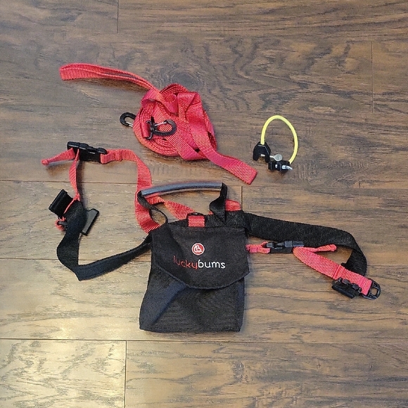 Lucky Bums | Other | Lucky Bums Red And Black Child Safety Ski Harness ...
